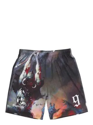 Supreme Frazetta Soccer Short - Death Dealer