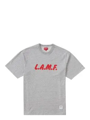 Supreme Lamf Short Sleeve Top - Heather Grey