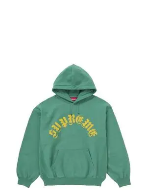 Supreme Printed Arc Hooded Sweatshirt - Green