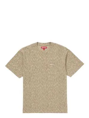 Supreme Short Sleeve Pocket Tee Shirt (fw24) Tan Raindrop