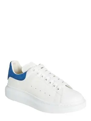 Alexander McQueen Oversized Sneakers - White/ Paris Blue