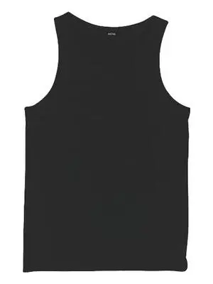 HOM Supreme Cotton Tank Top - Black