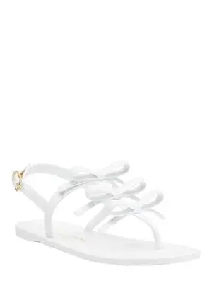 STUART WEITZMAN Felicity Jelly Sandal - White
