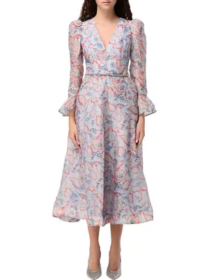 Zimmermann Printed Dress - Blue