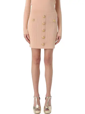 Balmain Mini Skirt - Pink