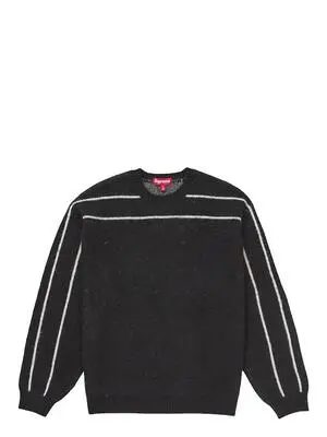 Supreme Striped Sweater - Black