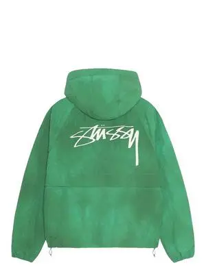 StÜssy Beach Wave Dye Shell Jacket Pine