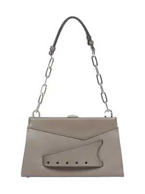 MAISON MARGIELA Small Snatched Shoulder Bag - Grey