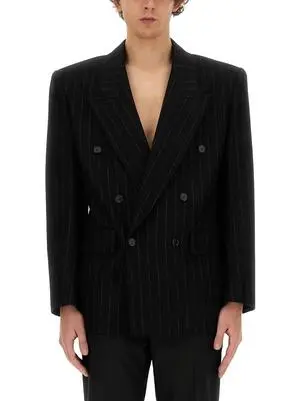 Saint Laurent Oversize Jacket - Black