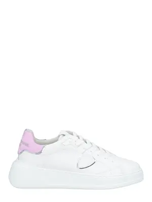 Philippe Model Leather Sneakers - White