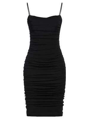 Pinko Midi Dress Viscose Jersey - Black