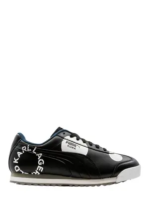 PUMA X Karl Lagerfeld Roma Polka Dot Sneakers - Black