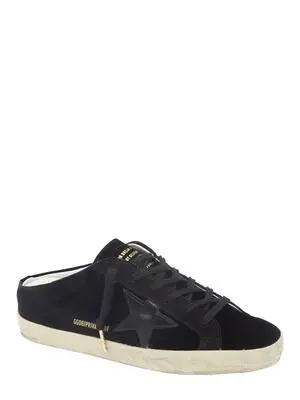 GOLDEN GOOSE Super-star Sabot Mule Sneakers - Black