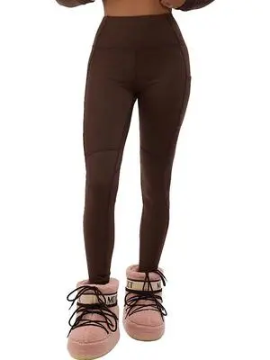 HALFDAYS Hallie Leggings - Spiked Cocoa