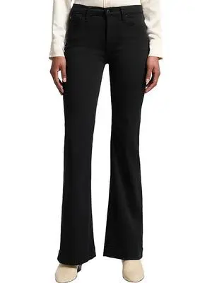 7 For All Mankind Dojo Tailorless Bootcut Jeans - Black