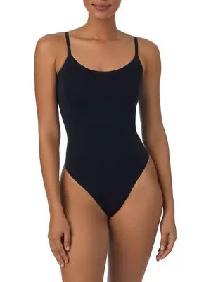 Dkny Litewear Seamless Bodysuit Black