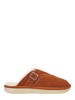 BRUNCH Amour Shearling Slippers - Terracotta
