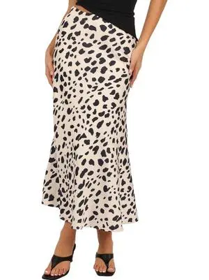 PETAL & PUP Eliza Midi Skirt - Animal