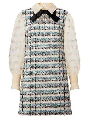 Valentino Garavani Embellished Minidress Multicoloured