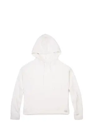 EVERYDAY CALIFORNIA Malibu Ribbed Hoodie - Off White
