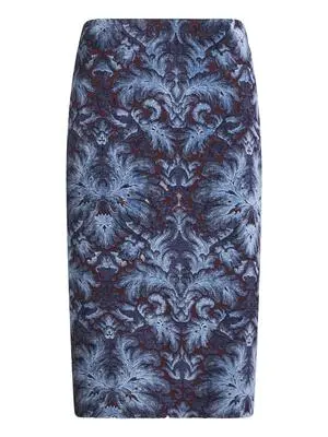 ETRO Floral Print Midi Pencil Skirt
