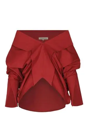 ANDRES OTALORA Eternidad Off-The-Shoulder Top
