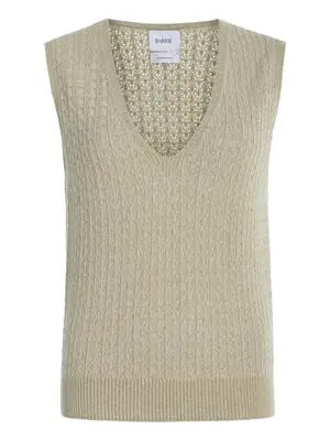 BARRIE Cashmere Sleeveless Top