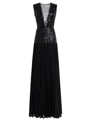 E.STOTT-E.Stott'Name': Esta Sequined Silk Maxi Dress