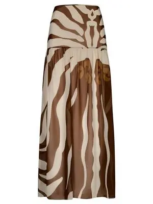 JOHANNA ORTIZ Bohemia Convertible Georgette Midi Dress