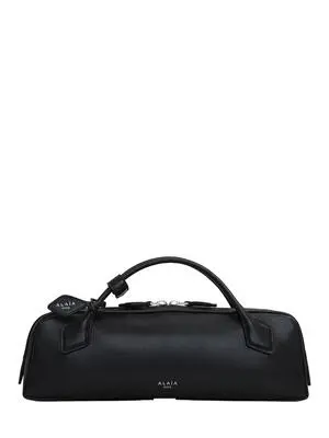 Alaïa Le Teckel Leather Clutch - Black