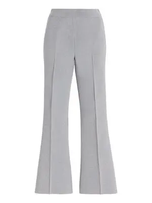 HIGH SPORT Kick Flared Cropped Pants - Silver