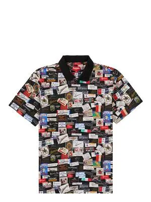 Supreme Labels Polo Shirt - Black