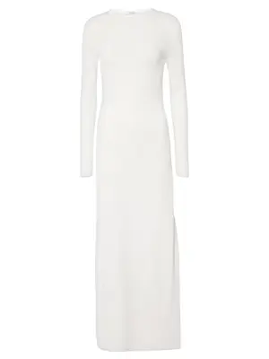 FFORME Scudder Knitted Maxi Dress - White