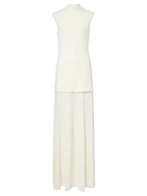 JIL SANDER Jil Sander Turtleneck Maxi Dress