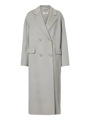 Max Mara Double-breasted Wool Coat - Grey