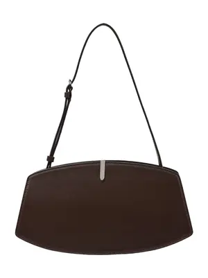 Savette Florence Small Leather Shoulder Bag - Brown