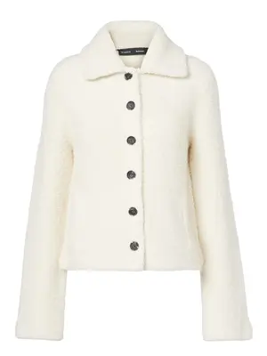 Proenza Schouler Sylvie Bouclé Jacket - White