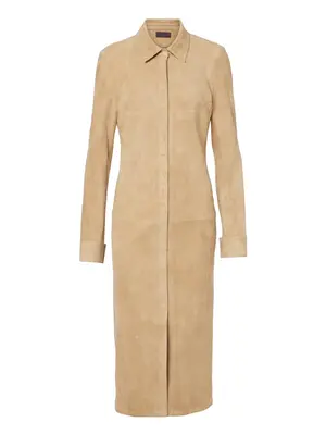 Stouls Becky Suede Coat - Beige