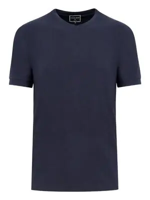 Giorgio Armani Icon Viscose Tshirt - Blue
