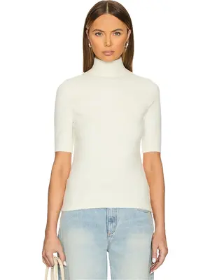 SEROYA Yael Knit Top - Eggshell