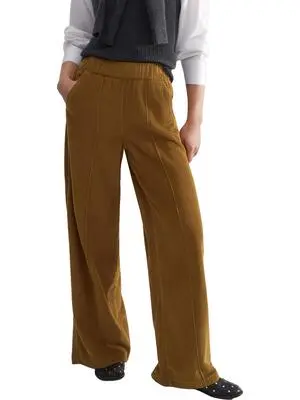 ME+EM Washed Corduroy Lounge Pant - Washed Tapenade