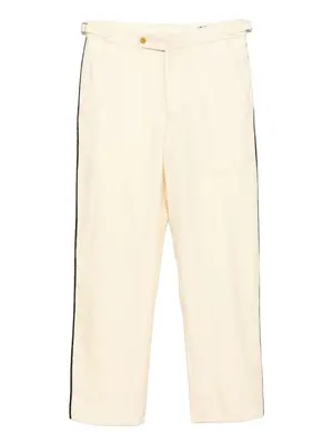 BODE Beaded Player Trousers - Neutrals
