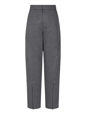 STUDIO TOMBOY Mid-rise Tapered Trousers - Grey