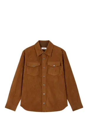 STUDIO TOMBOY Corduroy Shirt - Brown