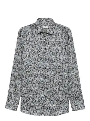 Etro Paisley-print Shirt Blue