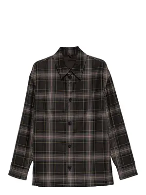 Fendi Tartan Jacket - Brown