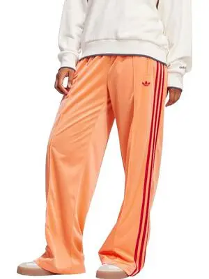 Adidas Originals By Alexander Wang Adicolor Classic Firebird Loose Fit Recycled Polyester Track Pants - Semi Coral/ Team Victory Red