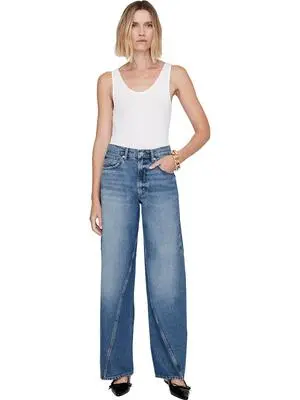 ANINE BING Brie Jean Blue