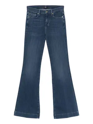 7 For All Mankind Tailorless Dojo Jeans - Blue