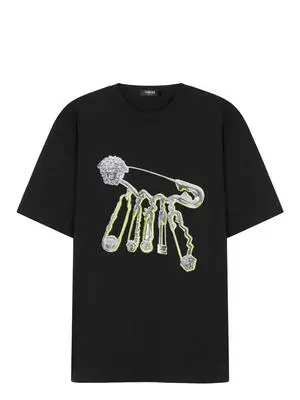 Versace Pop Pin T-shirt - Black